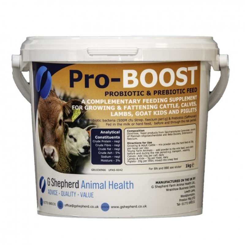 Pro-BOOST combines Probiotics and Prebiotics to improve health